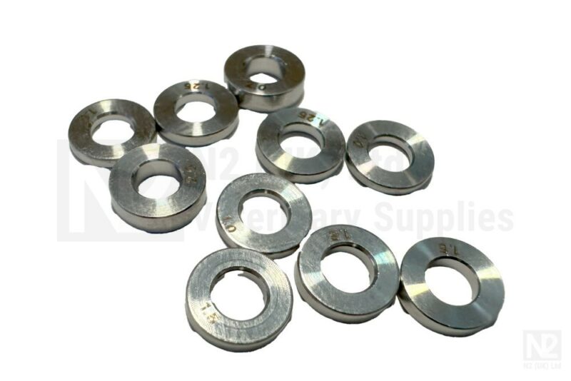 Plate Spacer Set for 3.5mm Plates - Pack 10 (1mm-3mm) | N2 (UK) Ltd